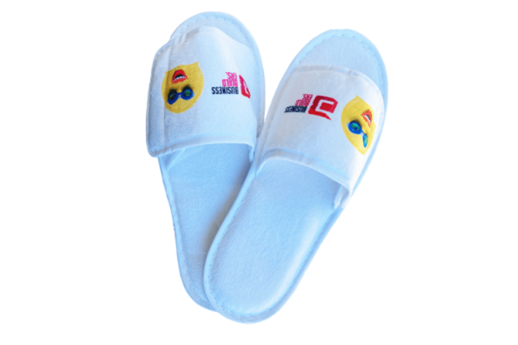 Sublimated Full Colour Logo Velcro Slippers – All Branded Group