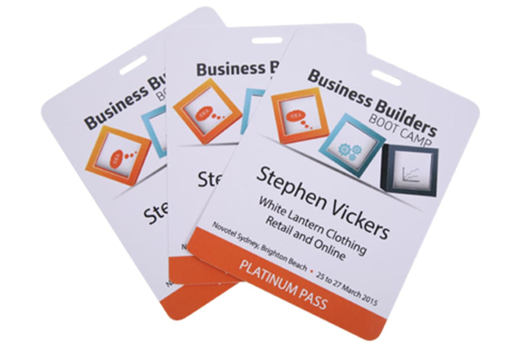 Pocketless Laminated Name Tags - Large – All Branded Group