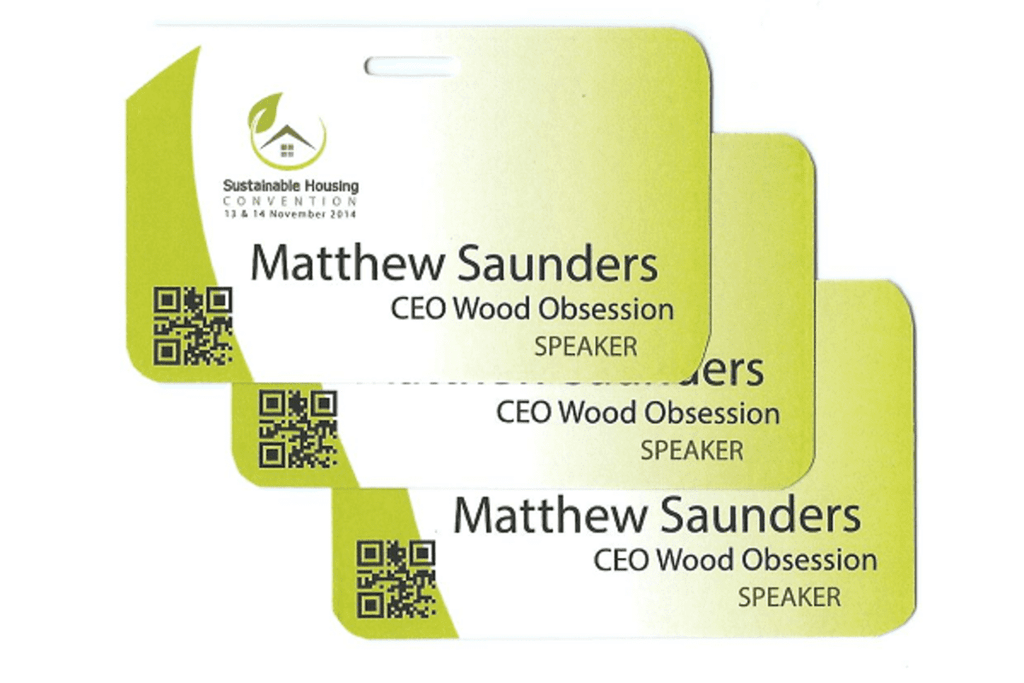 Pocketless Eco-friendly 300GSM Name Tags - Small – All Branded Group