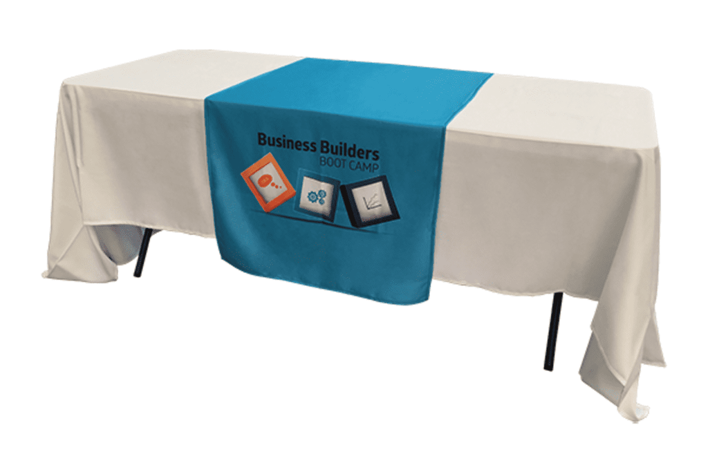 Sublimated Custom Print Table Runner Small INDENT – All Branded Group