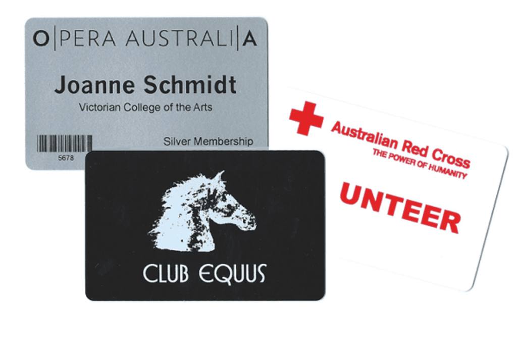 Standard Plastic Small Name Tag Gloss – All Branded Group